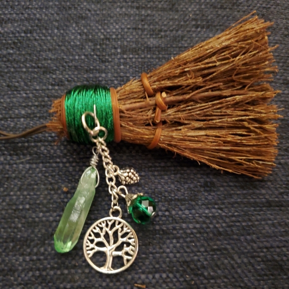 Moons Out, Brooms Out | Office | 225 Mini Emerald Green Scented Witchs ...